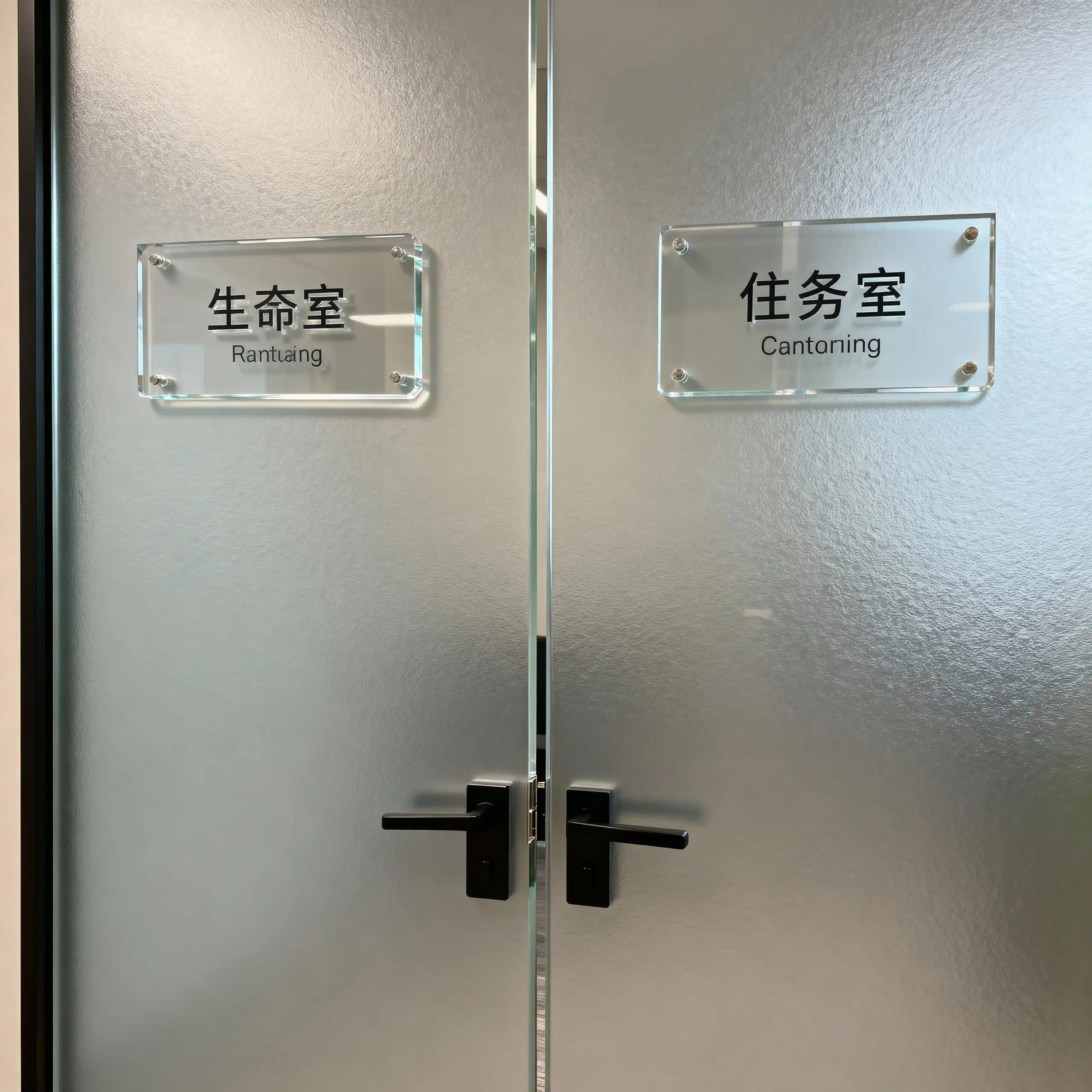 Custom Office Door Signs in Denver, CO | MthHighSigns