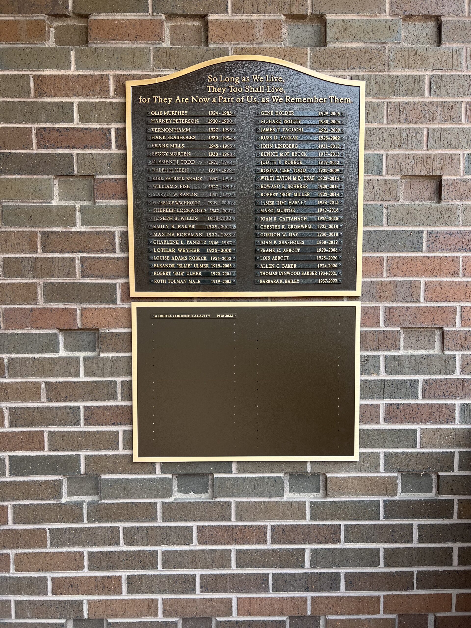 Recognition Plaques & Donor Walls for Denver Organizations | Mtn High ...